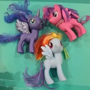 Hasbro | Toys | My Little Pony Hasbro Figure Lot Princess Luna Rainbow ...